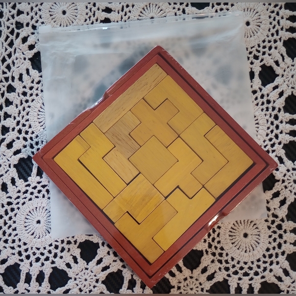 Toys | Nwt Wooden Brain Teaser Puzzle For Kids And Adults | Poshmark